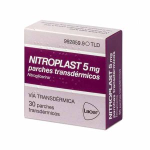 NITROPLAST 5MG, 10MG, 15MG (NITROGLICERINA)