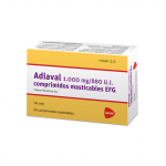 ADIAVAL 1000MG/880 UI EFG (CALCIUM/VITAMIN D3)
